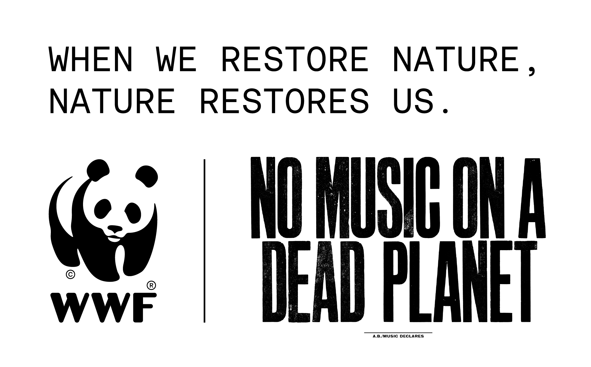 WWF X NO MUSIC ON A DEAD PLANET's Nature Music Map | Music Declares ...